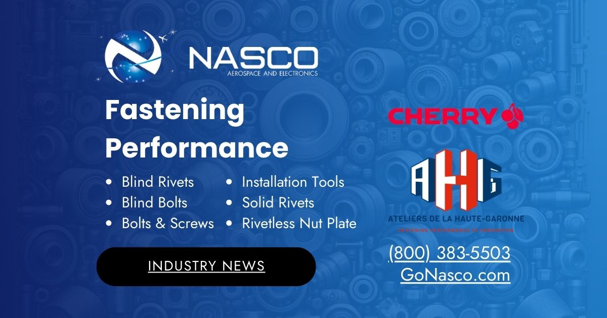 Nasco Supporting The Demand: The aerospace industry is experiencing a surge in demand for rivets ...